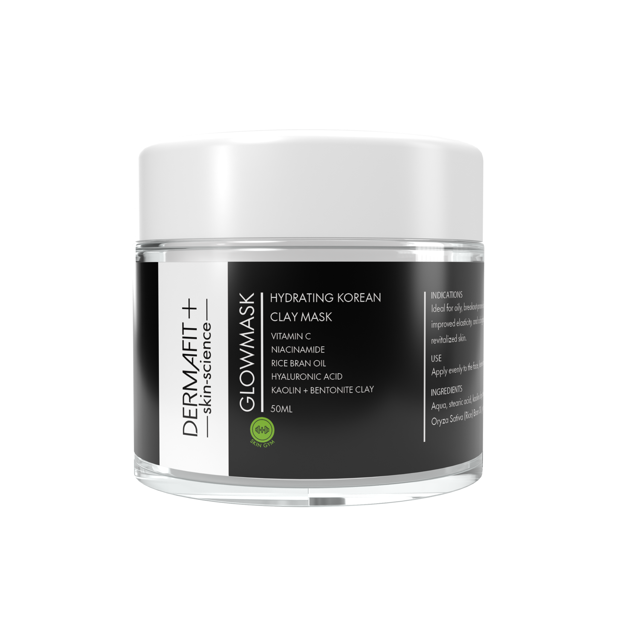 GlowMask - Korean Hydrating Clay Mask – DermaFit